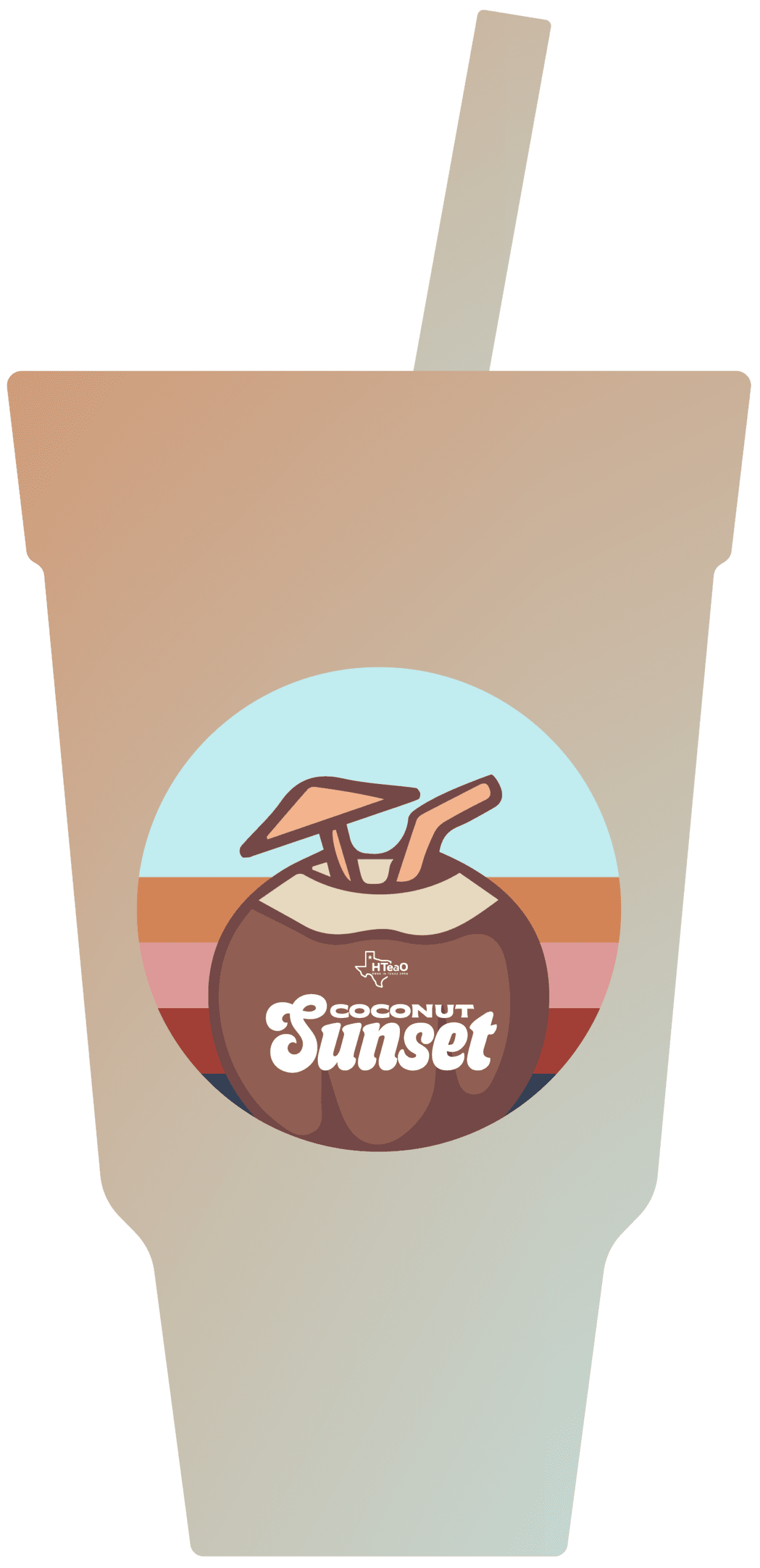 Coconut Sunset | HTeaO